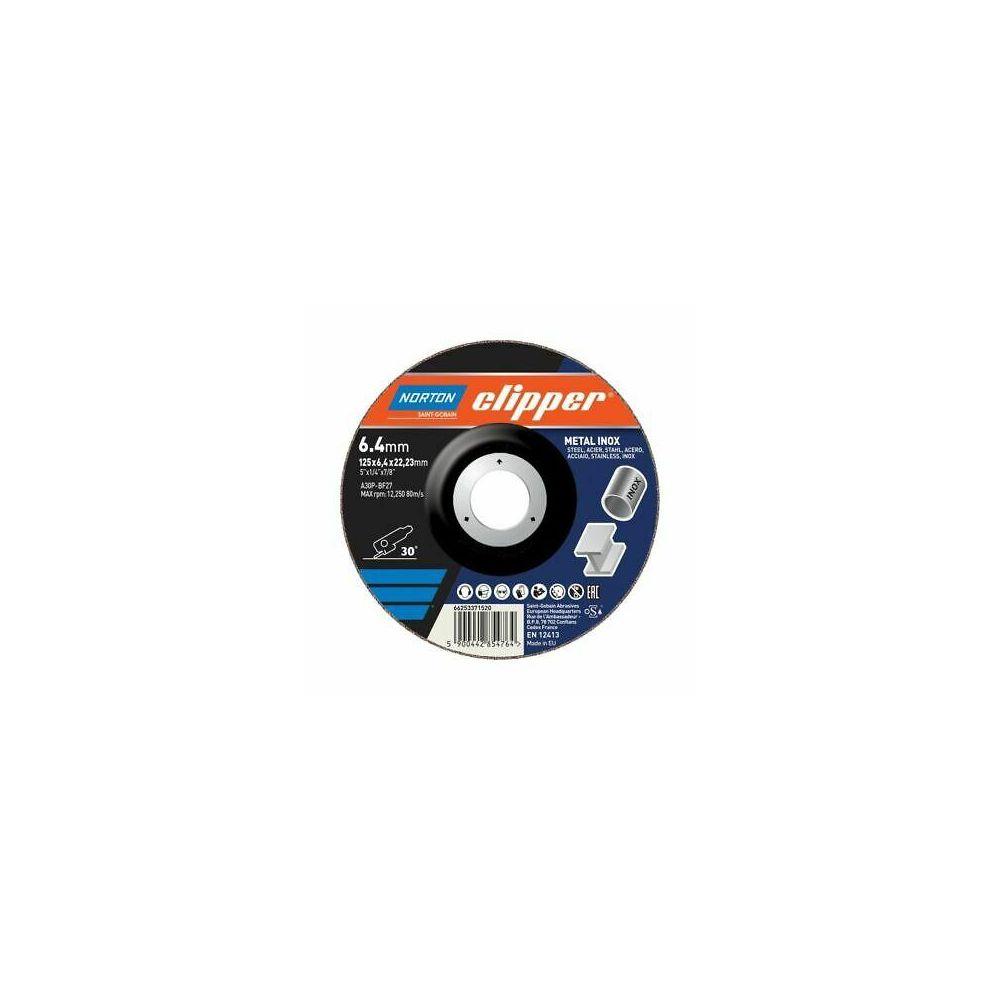 Abcon. Norton Clipper Grinding Disc 125x6mm Metal / INOX, High Quality ...