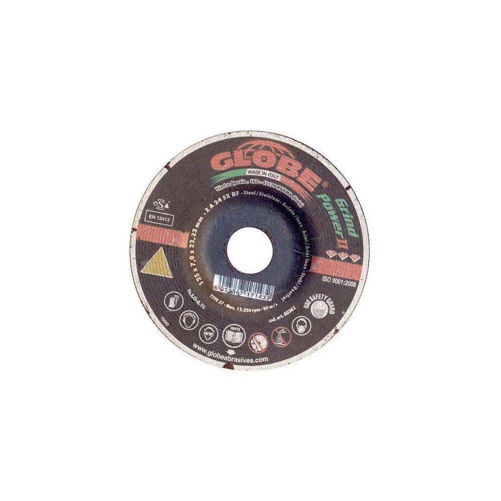 Abcon. Globe GrindPower 125x7 ZA24SX Grinding Disc, good removal rates ...